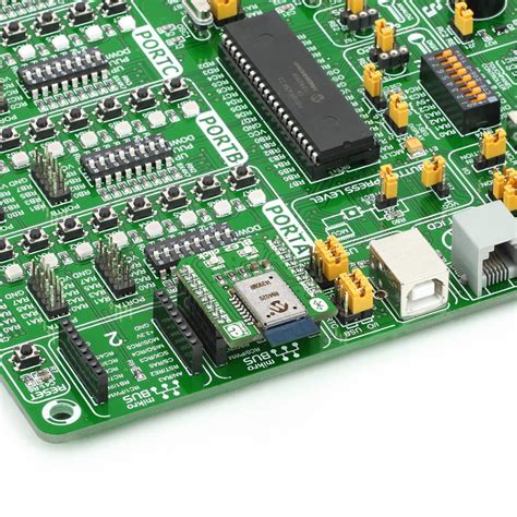 ble 2 click rn4020 bluetooth low energy module mikroe