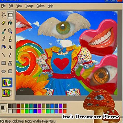 A Computer Screen With An Image Of Clowns On It
