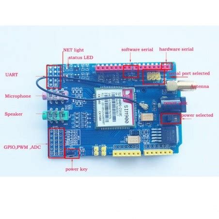 Modulo Shield GSM GPRS Para Arduino SIM L