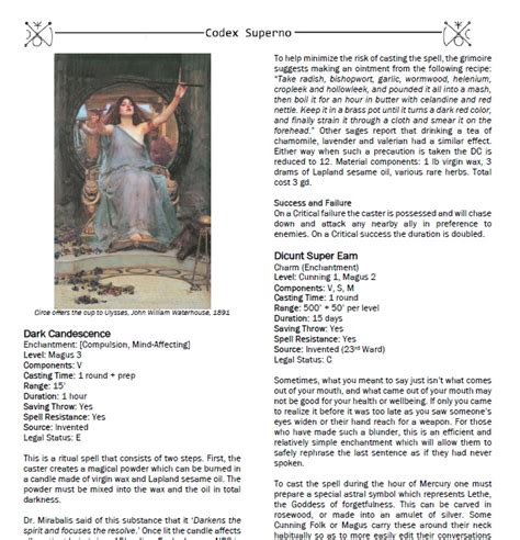 Codex Superno By Codex Integrum