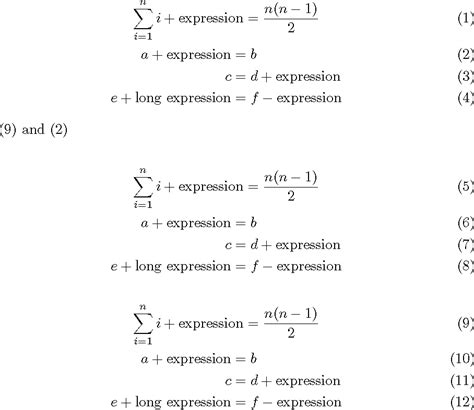 Labels And Nesting Gather And Align TeX LaTeX Stack Exchange