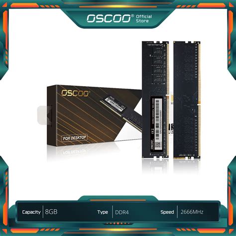 Ship In 24hrs Oscoo Desktop Ram Ddr4 U Dimm Memory 2666mhz 8gb Shopee Malaysia