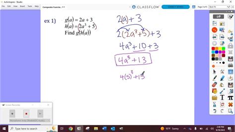 Composite Functions Youtube