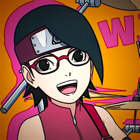 Sarada Uchiha Icon Sarada Uchiha Clã Uchiha Anime