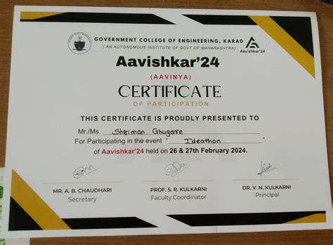 Shriman Ghugare On Linkedin Aavishkar Ideathon Teamwork