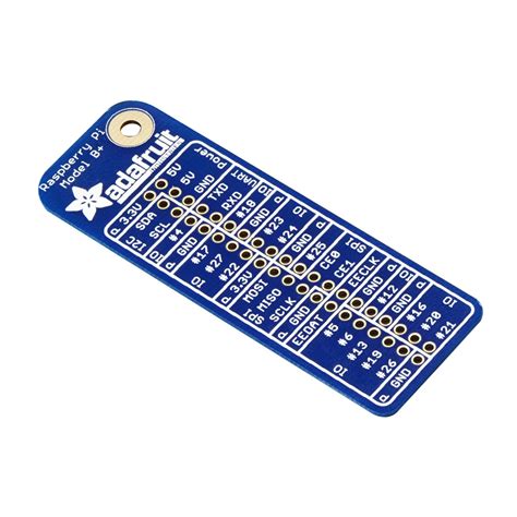 Adafruit Industries Gpio Reference Card For Raspberry Pi Micro Center