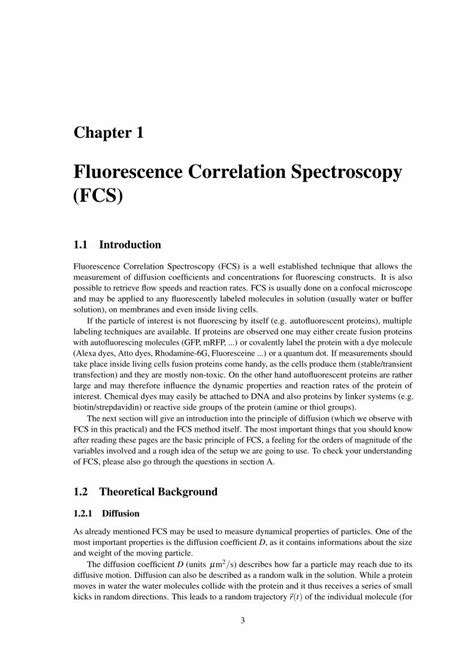 Pdf Fluorescence Correlation Spectroscopy German · · 2013 12