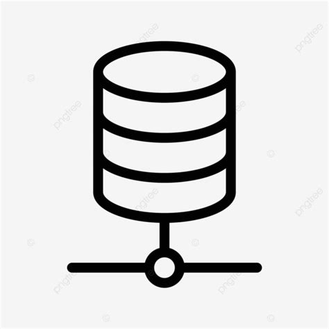 Server Teknologi Simbol Server Vektor Simbol Teknologi Server Png