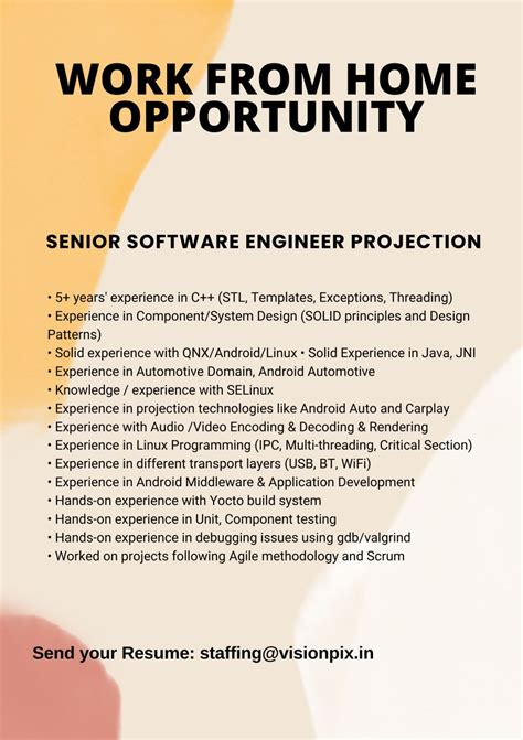 Rajashekar Y On Linkedin Visionpixtechnologies Hiring Seniorsoftware