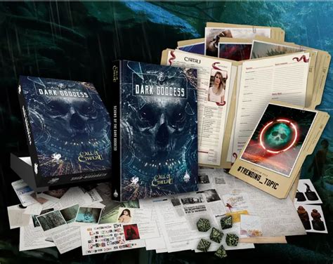 Call Of Cthulhu Ttrpg Scions Dark Goddess Funded 20 Minutes