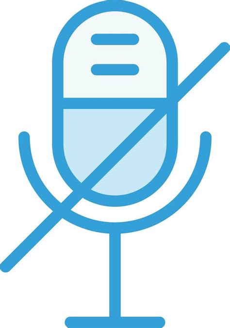 Microphone Disable Vector Icon Design Illustration Vector Art At Vecteezy
