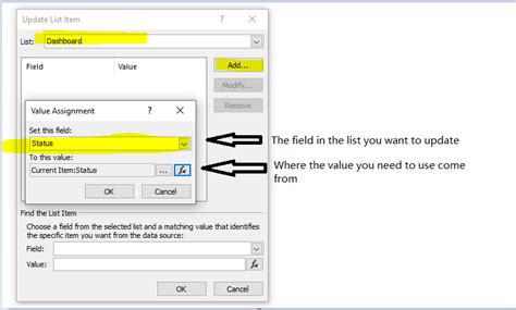 2013 Updating List Item From Separate Library On Modify Via Workflow