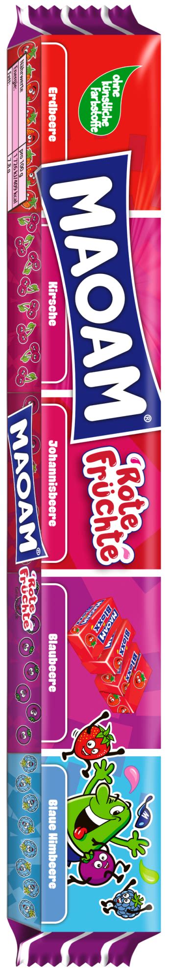 Maoam Bloxx 5pk Wild Red Berries Edelweiss Imports