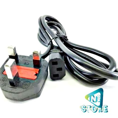 Jual Kabel Power Listrik Colokan Kaki Ori Bahan Tebal Shopee Indonesia