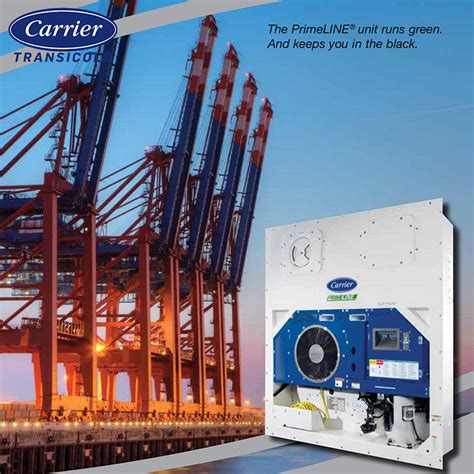 Carrier Primeline 571 Marine Unit ตู้คอนเทนเนอร์ขนส่งทางทะเล ระบบทำความ