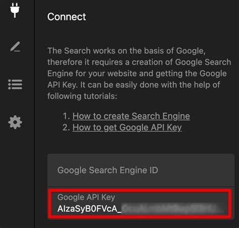 Creating Search Api Key Elfsight Help Center