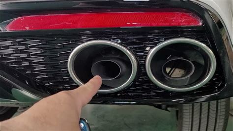 스팅어 순정 중고 마이스터가변배기까베루 무선리모컨구조변경까지 완료 Youtube