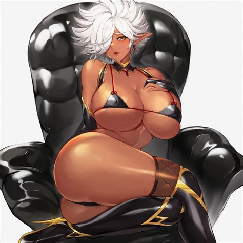 Gurimjang Original Highres Md Mismatch Resolution Mismatch Source Smaller Girl Armchair