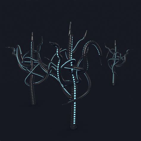 Sci Fi Downtown City Modelo 3d Gratis Obj Free3d