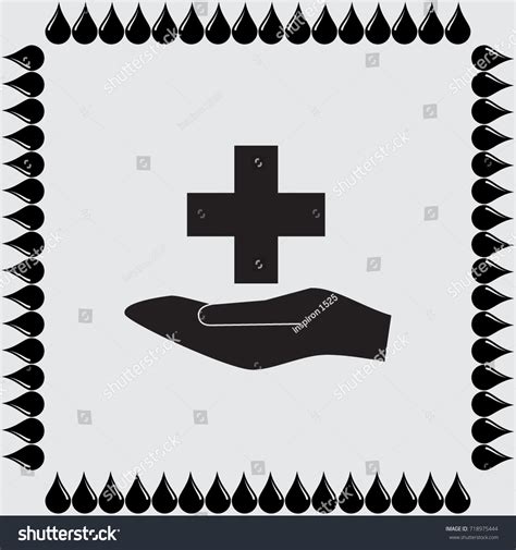 Cross Vector Illustration Stock Vector Royalty Free 718975444 Shutterstock