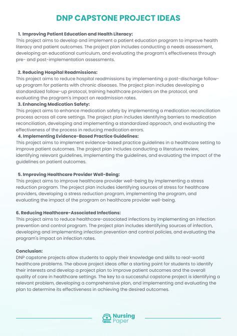 Walden Dnp Capstone Projects Doctor Of Nursing Practice Writing Services Capstone Project Ideas