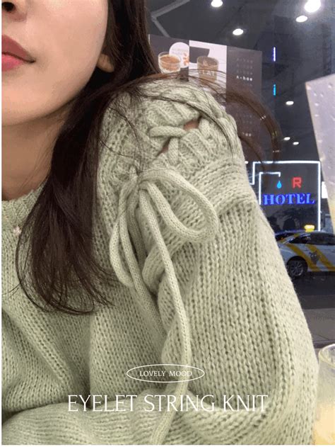 [디테일]에븐 리본 니트 에이블리