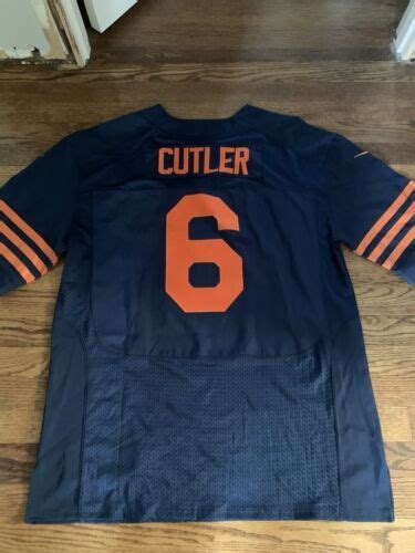 Chicago Bears Jay Cutler 6 Authentic Throwback Nike Elite Nfl Jersey