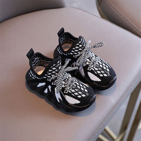 Badu Bg Нов модел детски мрежести маратонки с връзки за момичета Badu Bg