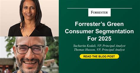 Forresters Inexperienced Shopper Segmentation For 2025 The Yorkshire Analysis