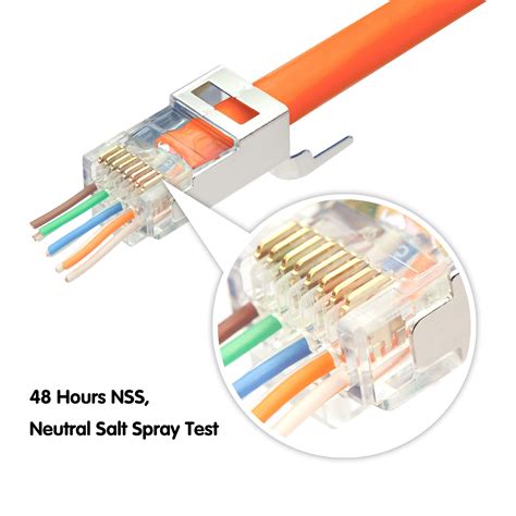 Pass Through Rj45 Connector Vcelink