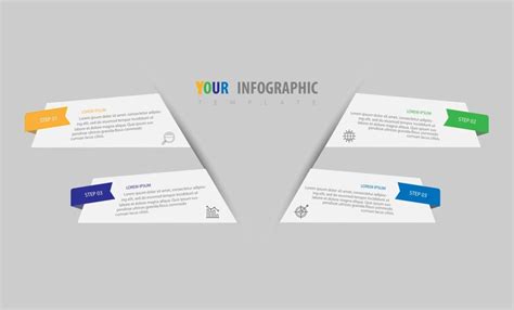Premium Vector Vector Infographic Report Flow Charts Diagram Presentation