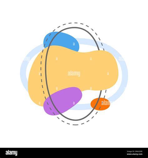 Abstract Organic Liquid Blob And Fluid Shapes And Dynamic Elements Set Stock Vector Image And Art