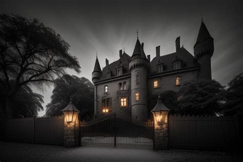 Midnight Castle Adventure Night Had Fallen And The Town Was By