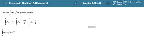 Solved Homework Section 12 4 Homework