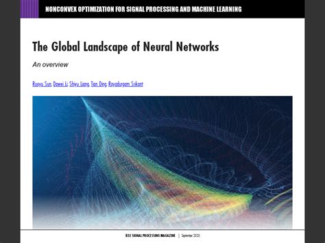 Ieee Signal Processing Magazine September 2020geometry Manifolds And