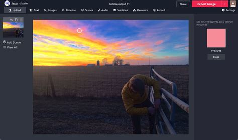 How To Get A Color Hex Code From Image Or Video Online Eyedropper Tool