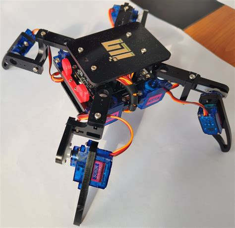 bionic quadruped spider robot kit for arduino esp8266 nodemcu stem technology educational