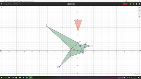 Create A Triangle From Any 3 Points And Fill It Using Inequalities Without Using Polygon