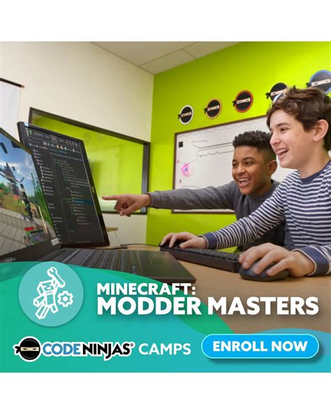 Code 🌞 Summer Camp At Brookfield Minecraft Modding Masters 🎮 📅 Dates June 9 13 2025 ⏰