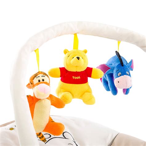 Transat Disney Bungee Deluxe Pooh Cuddles Léveil Transat