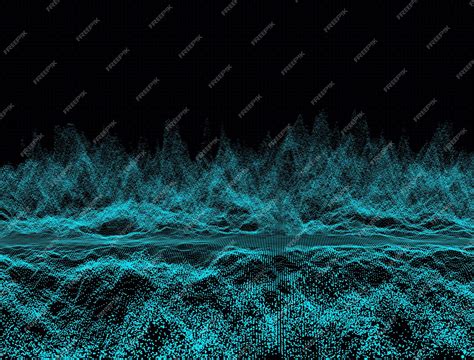 Premium Photo Abstract Dark Table Grid Background With Moving Loop And Flicker Particlesmotion