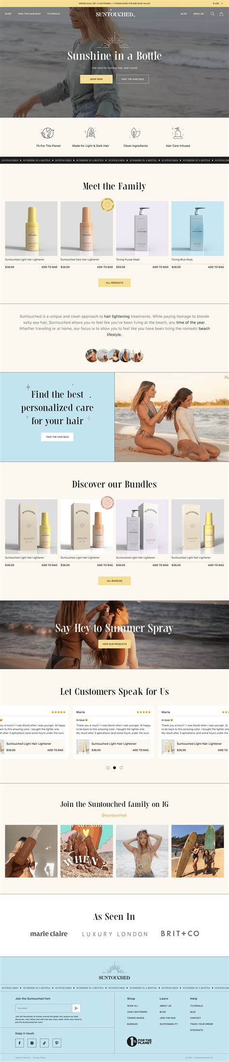 Suntouched Split Development