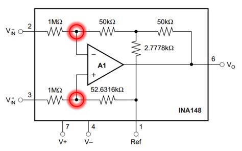 INA148 CM Range With Single Supply Amplifiers Forum Amplifiers TI E2E Support Forums