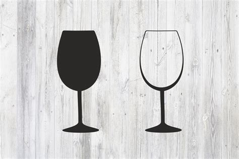 Wine Glasses Clipart Silhouette At Debra Baughman Blog