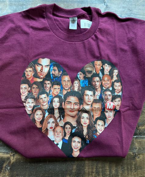 Teen Wolf Cartoon Cast In Heart Rts Karma Lies Designs