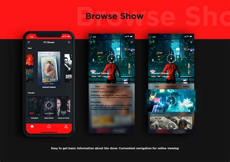 Netflix App UI Redesign Behance Netflix App UI Redesign Behance