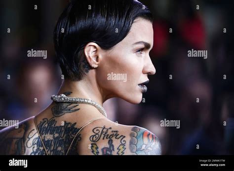 Ruby Rose Arrives At The LA Premiere Of XXx Return Of Xander Cage At TCL Chinese Theater IMAX