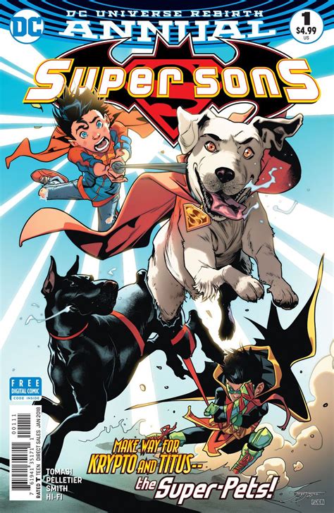 Exclusive Krypto And Titus Are The Worlds Furriest Team In Super Sons