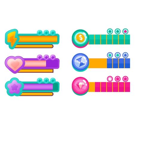 page 6 game ui bar images free download on freepik