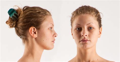 Female Face Reference For 3d Modeling